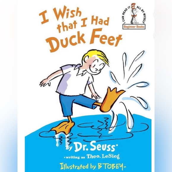 Dr. Seuss | Other | Dr Seuss I Wish That I Had Duck Feet Hardcover ...